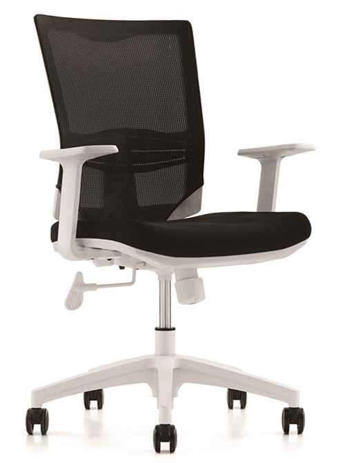 -white office chair custom color mesh chair high end ergonomic office chair